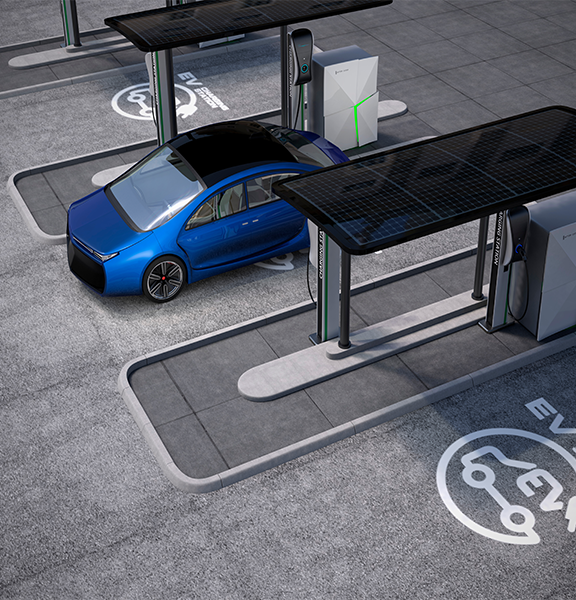 PV-ESS-EV Charging integrated Solution for CQC - enjoyelec